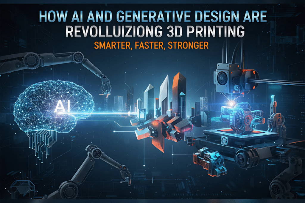 How AI and Generative Design Are Revolutionizing 3D Printing