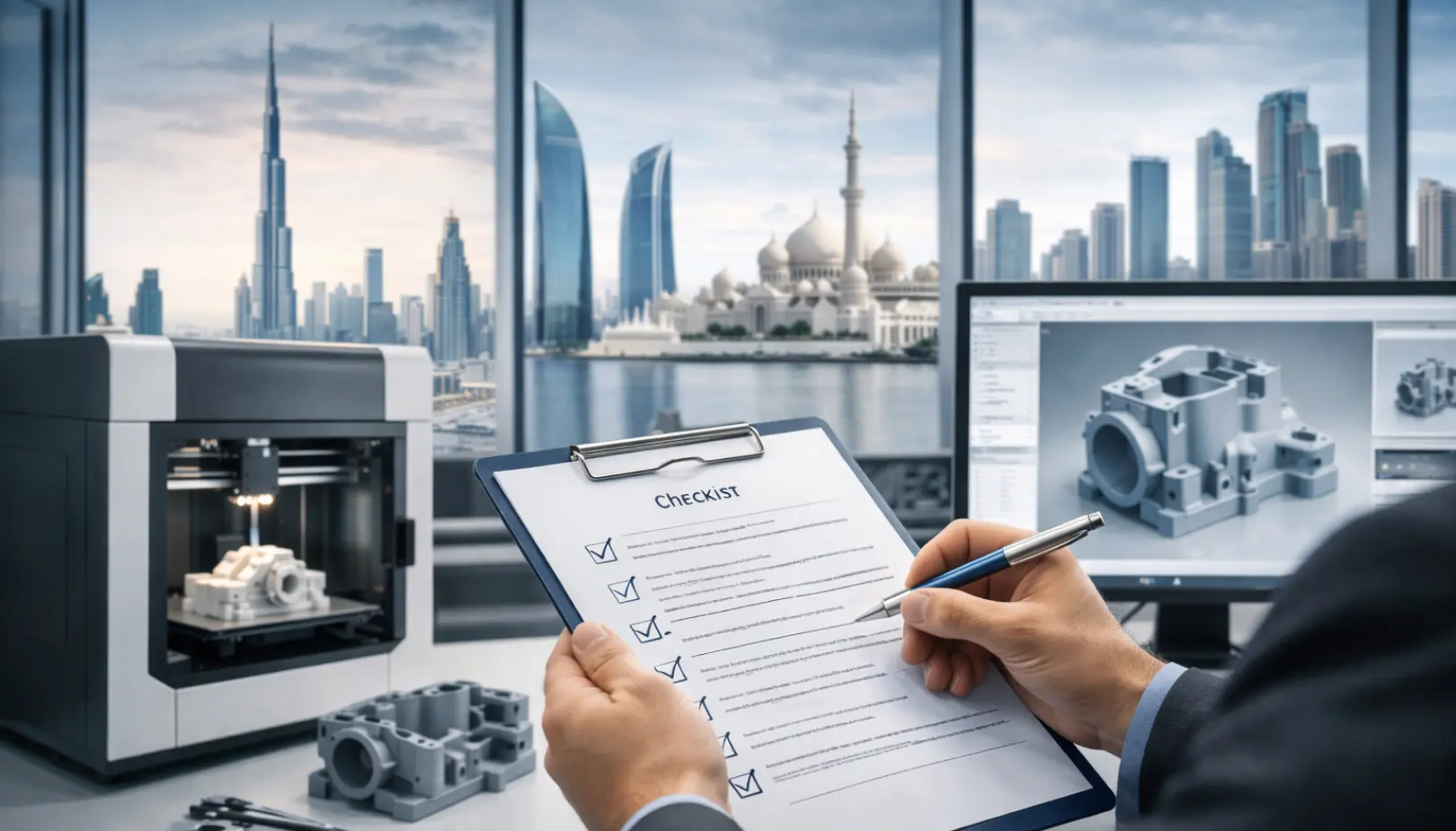 How to Choose a 3D Printing Partner in the UAE - Orbit3d